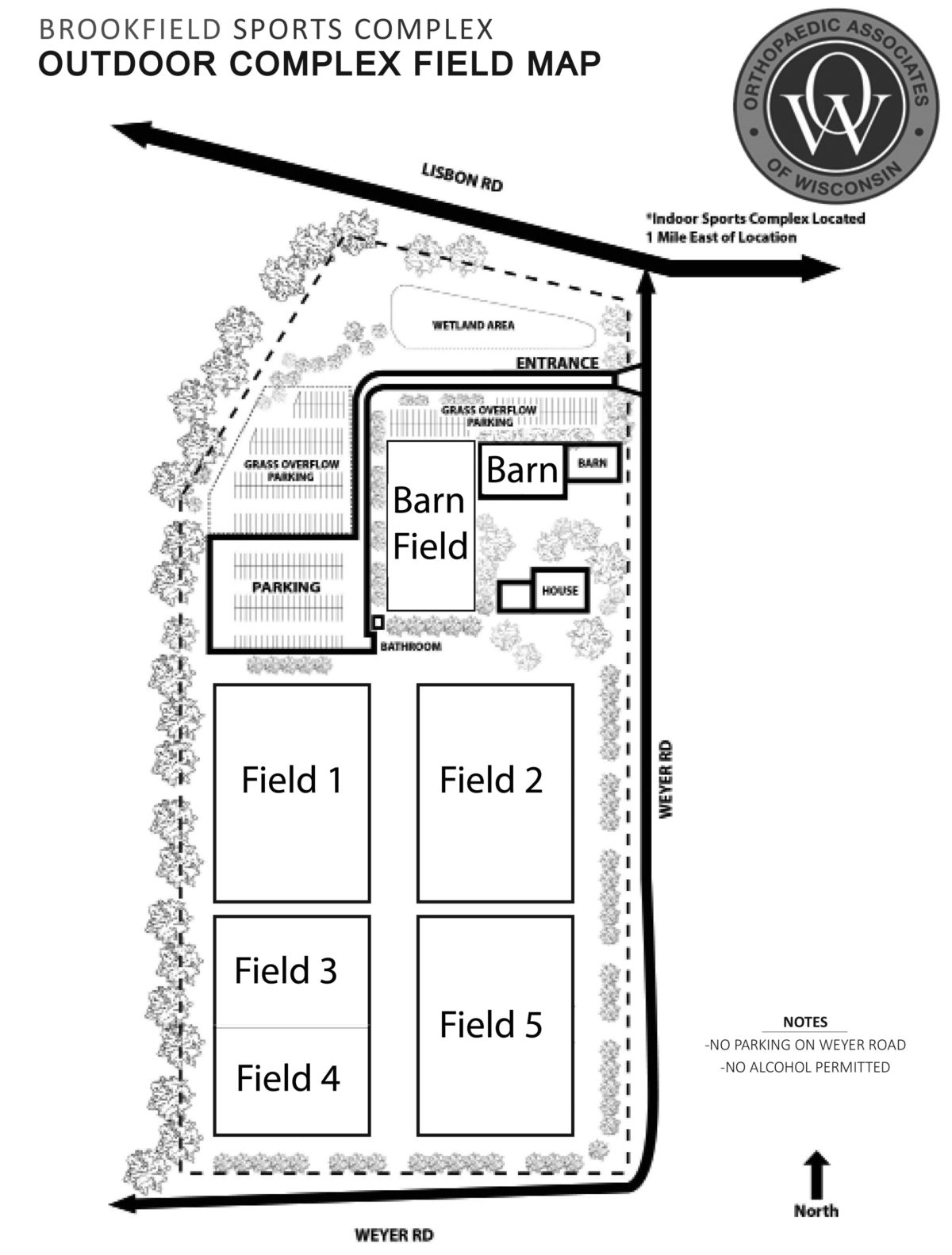 Outdoor Soccer Fields | Brookfield Sports Complex